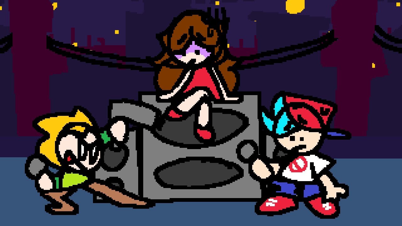 Friday Night Funkin' got an MS Paint rendition... - YouTube