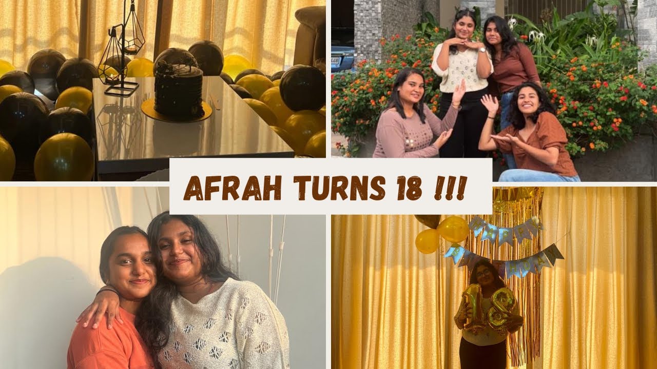 Afrah’s Surprise Birthday Party 🫶🏼🥳| Anna K Shine - YouTube