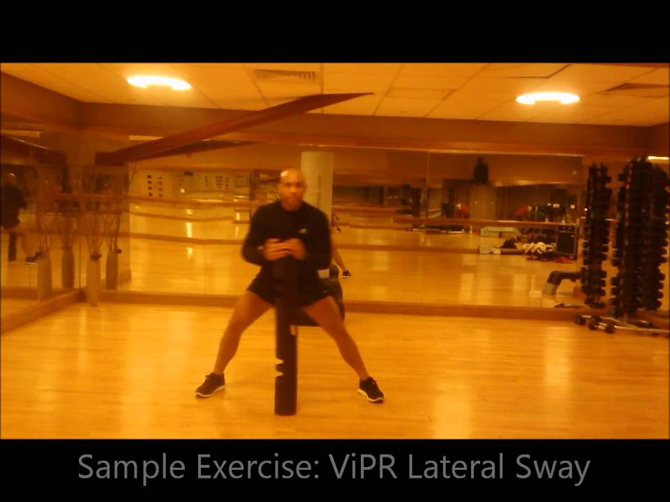 Fitness Retreat: ViPR Lateral Sway - YouTube