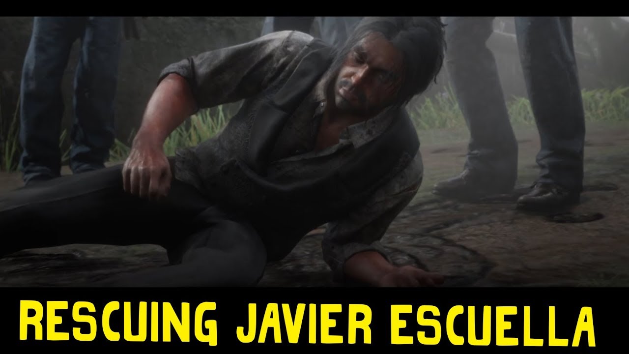 Rescuing Javier Escuella in Red Dead Redemption 2 - YouTube