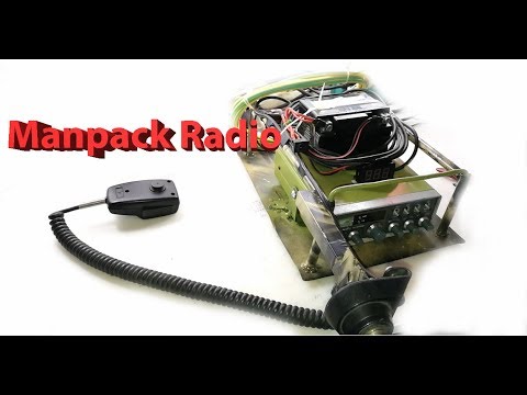 Tactical Manpack Radio Casero - YouTube
