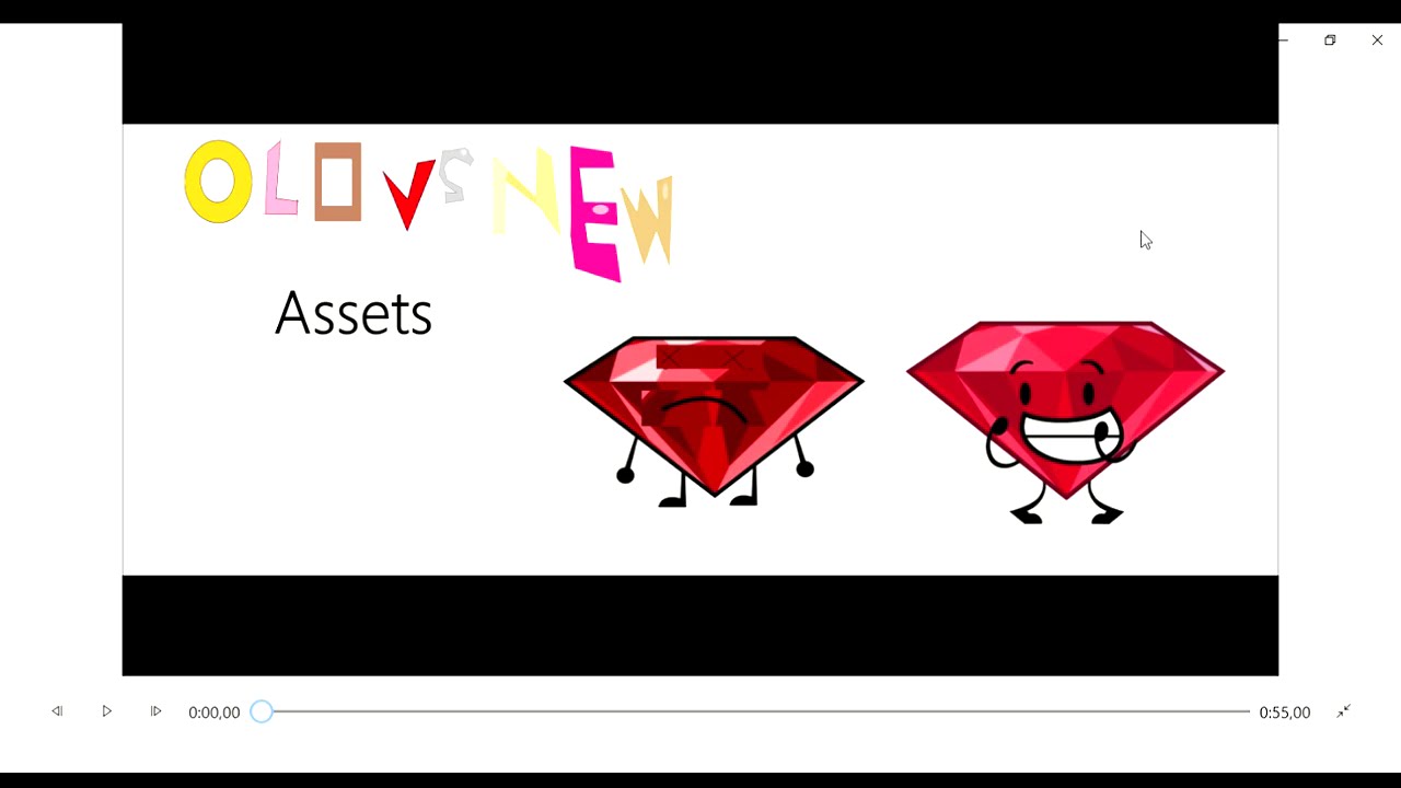 Bfdi old assets vs new - YouTube