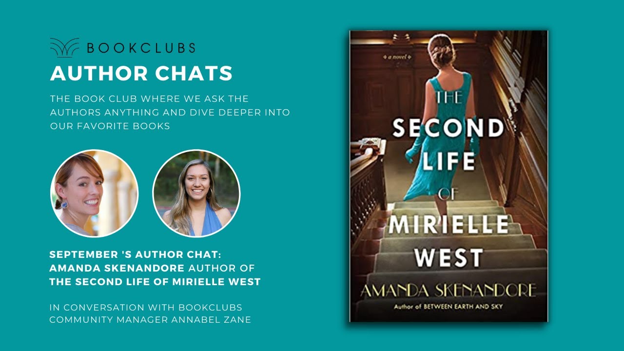 Bookclubs IG Live Interview with Amanda Skenandore - YouTube
