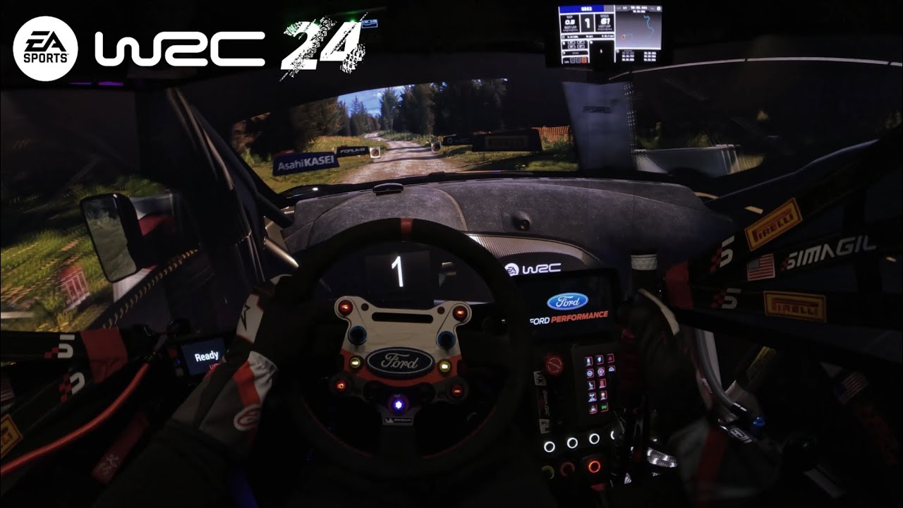 EA WRC 24 | Rally1 Hybrid | POV Sim Racing | Simagic Alpha Mini - YouTube