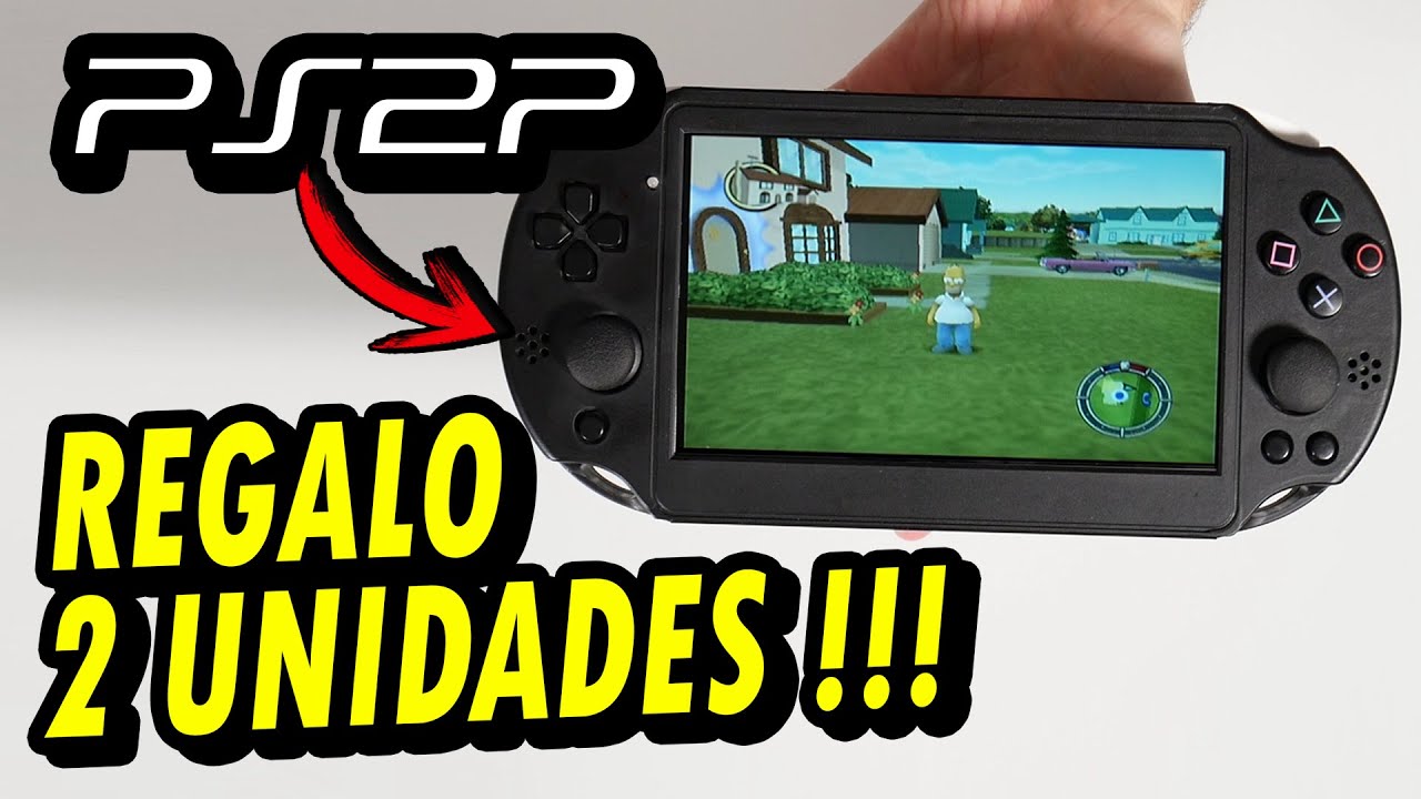 REGALO 2 CONSOLAS PlayStation 2 PORTATIL - SORTEO dos PS2P - YouTube