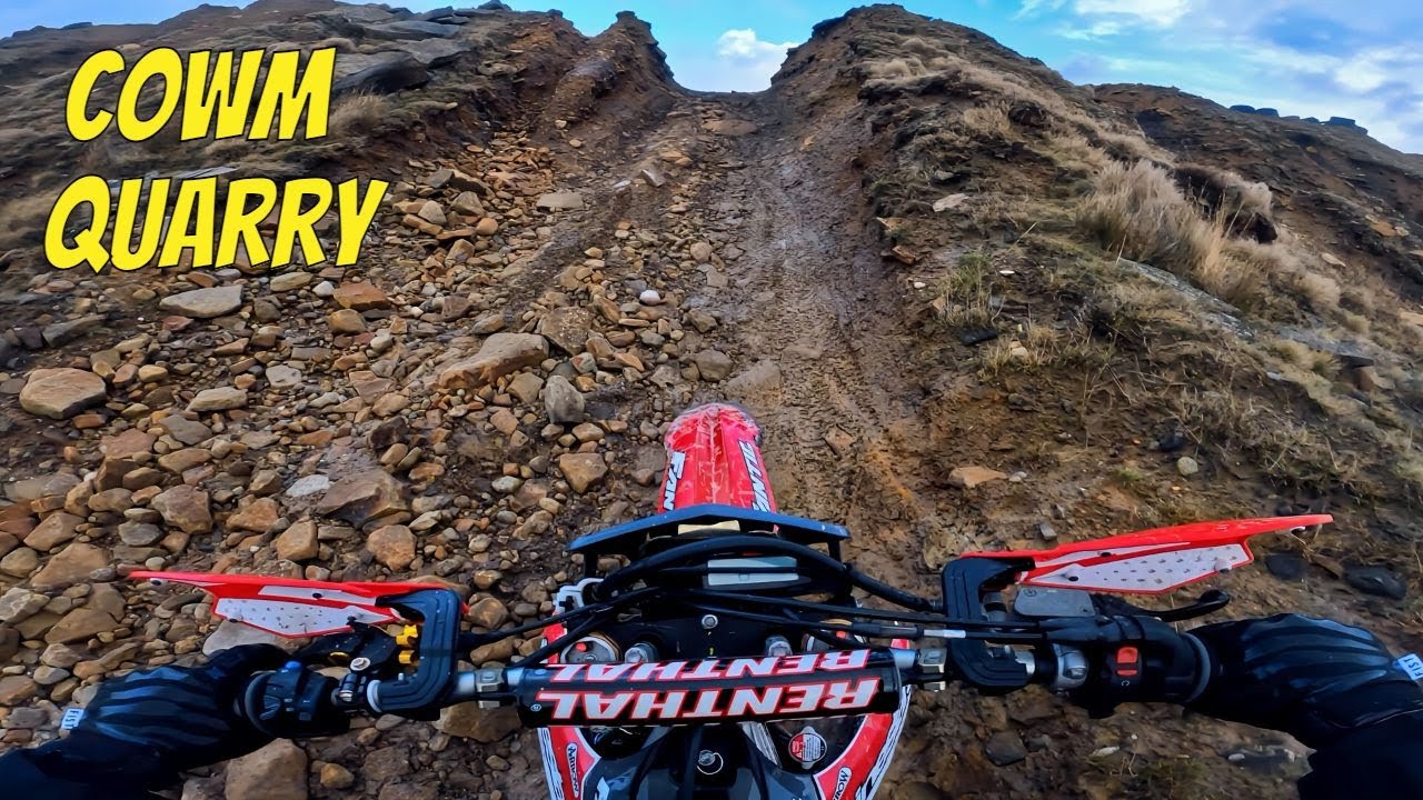 Cowm Leisure / Quarry | Best Enduro in the North - YouTube