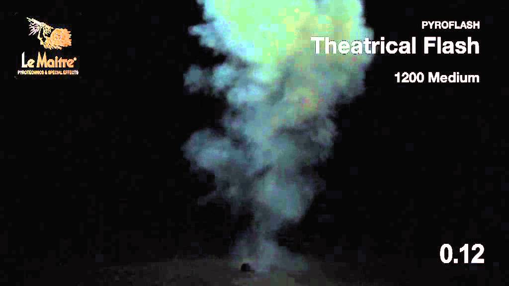 1200 Pyroflash - Theatrical Flash Medium - YouTube