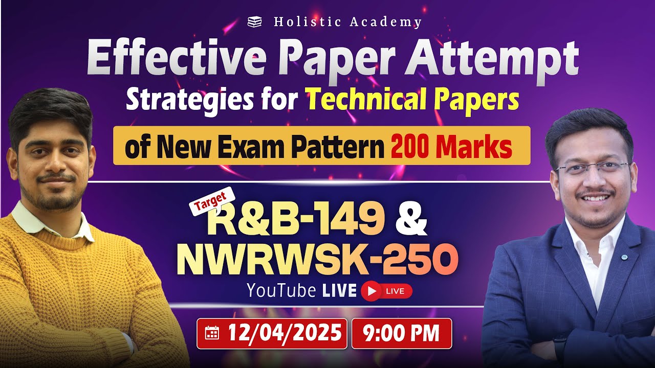 Effective Paper Attempt Strategies for Technical Papers of New Exam ...