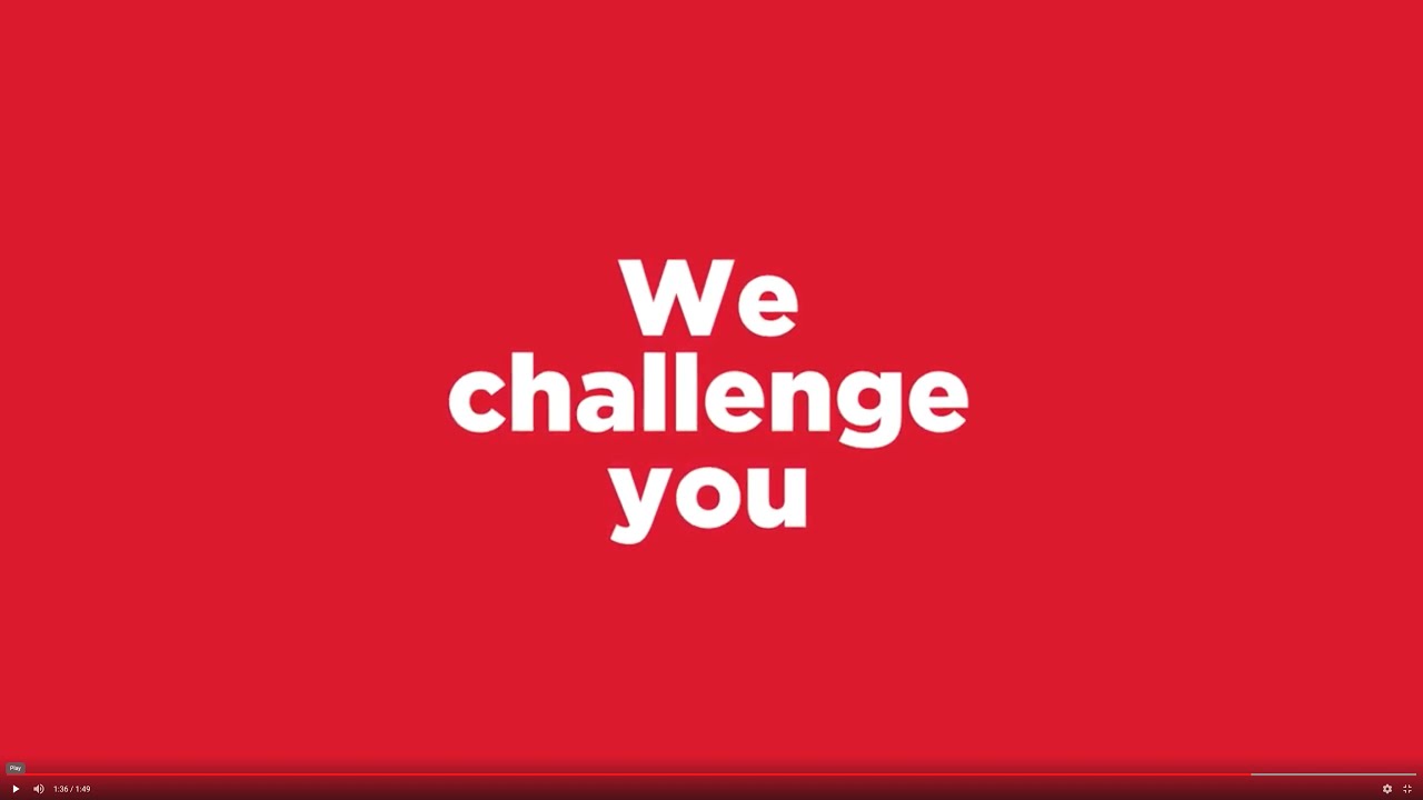 We challenge you! - YouTube