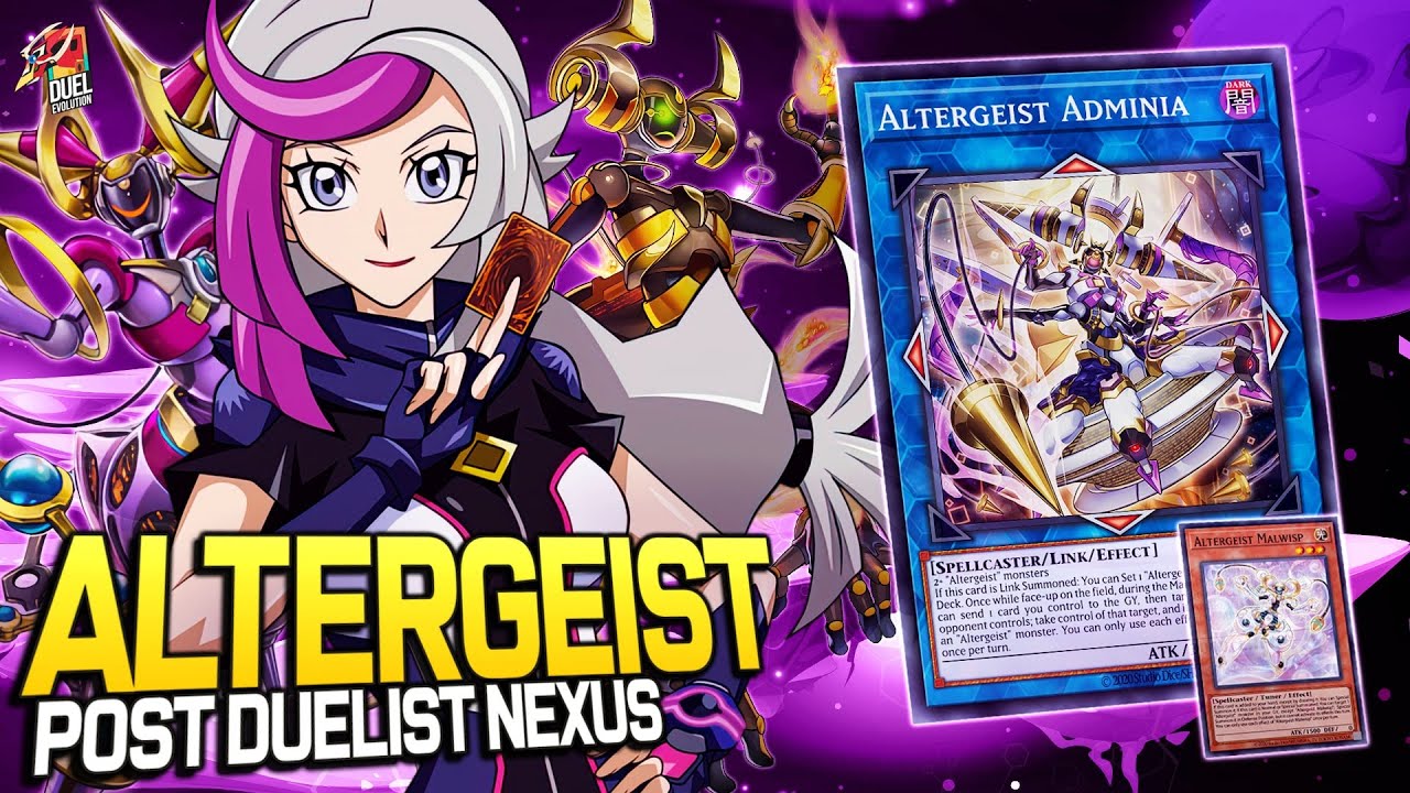 Deck Altergeist Post Duelist Nexus | Replays 🎮 + Decklist ️ | Edopro - YouTube