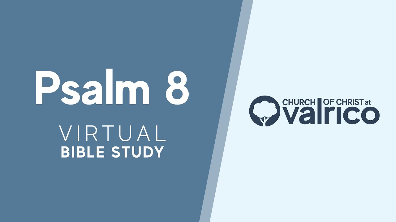 Psalm 8 — Virtual Bible Study - YouTube