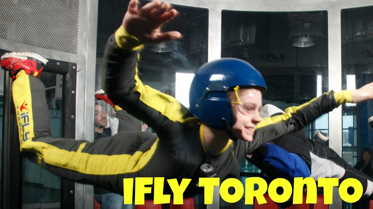 iFly INDOOR SKYDIVING in TORONTO - YouTube