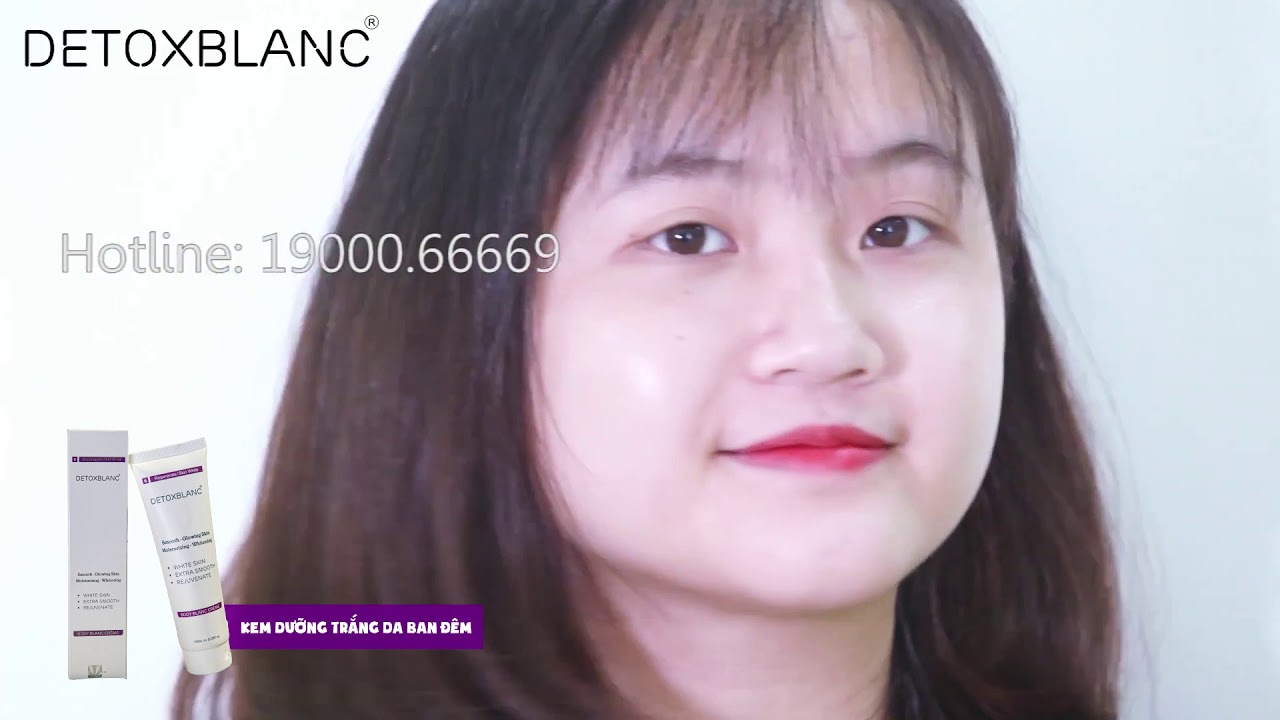 KEM DƯỠNG TRẮNG DA BAN ĐÊM DETOX BLANC - YouTube