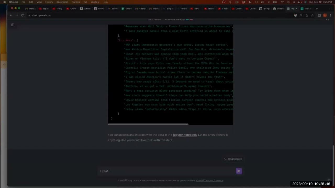 GPT4 Plugins - Quick Demo Using VoxScript and Noteable - YouTube