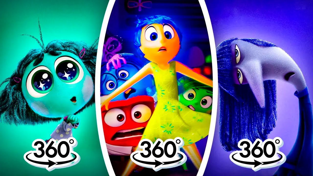 360 vr quiz find the character from inside out 2 cartoon - YouTube
