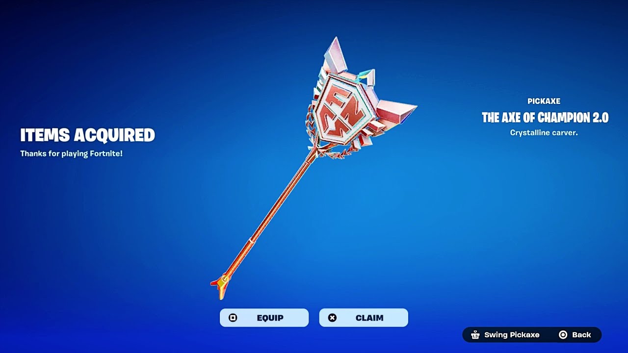Fortnite's RAREST Pickaxe is Now Up For Sale!!! - YouTube