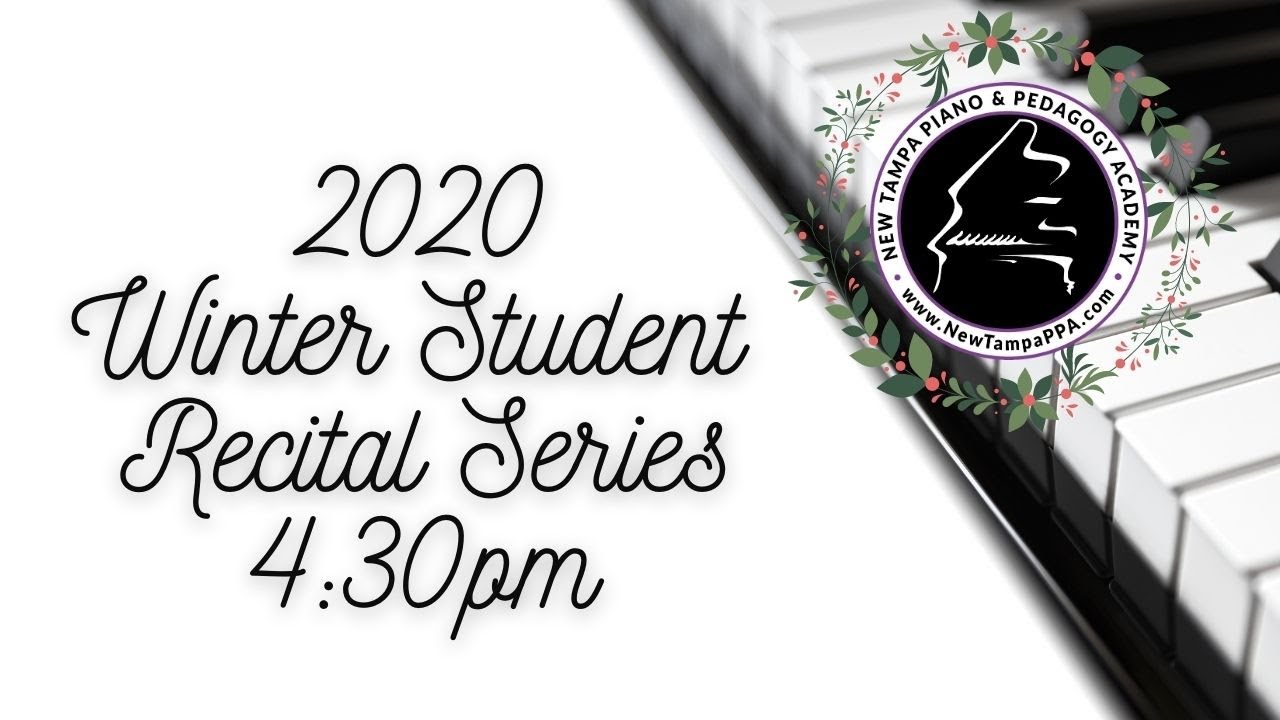 2020 Winter Student Recital Series 4:30pm - YouTube
