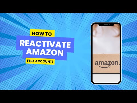 How to Reactivate Amazon Flex Account A Step by Step Guide! - YouTube