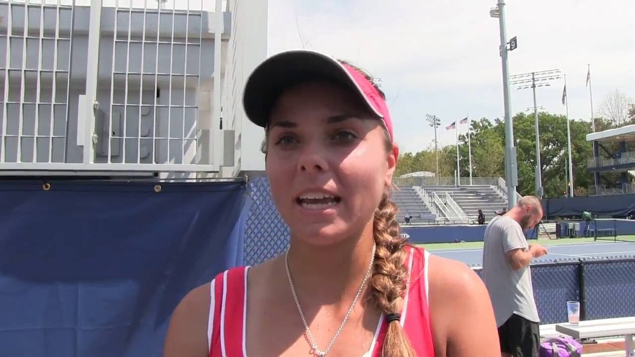 Viktoriya Tomova Wins at 2016 US Open - YouTube