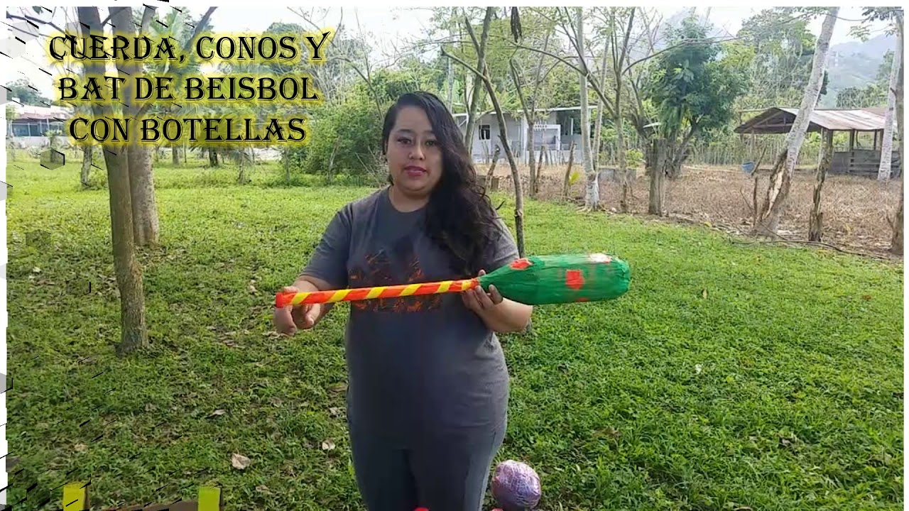 Implementos de Educación Física con material reciclable - YouTube