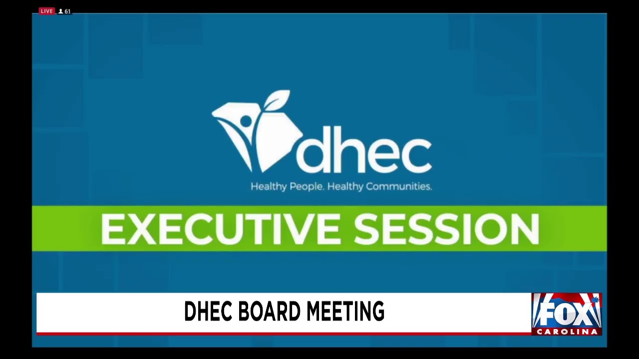 DHEC board meeting - YouTube