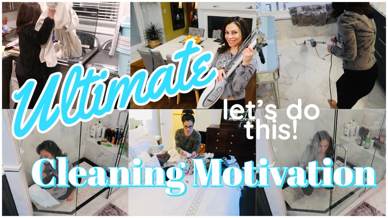 ULTIMATE CLEANING MOTIVATION | CLEAN WITH ME 2020 | Sanitizing My Home ...