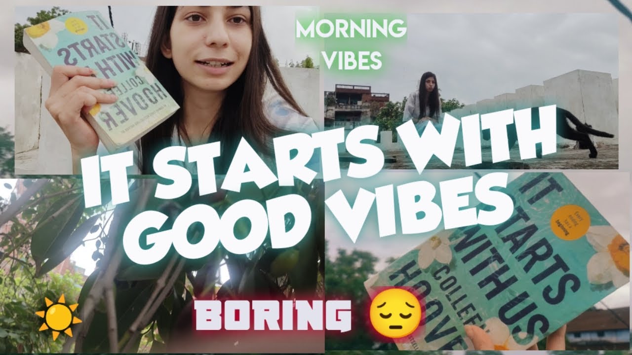 It Starts With Peace And Good Vibes|Is it a boring book? - YouTube