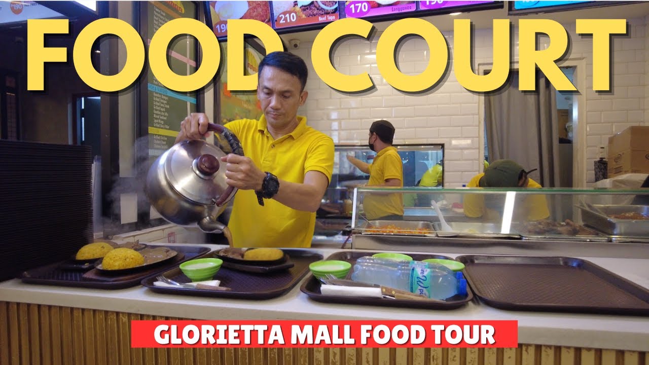 [4K] GLORIETTA MALL FOOD COURT TOUR I MAKATI CITY, PHILIPPINES - YouTube