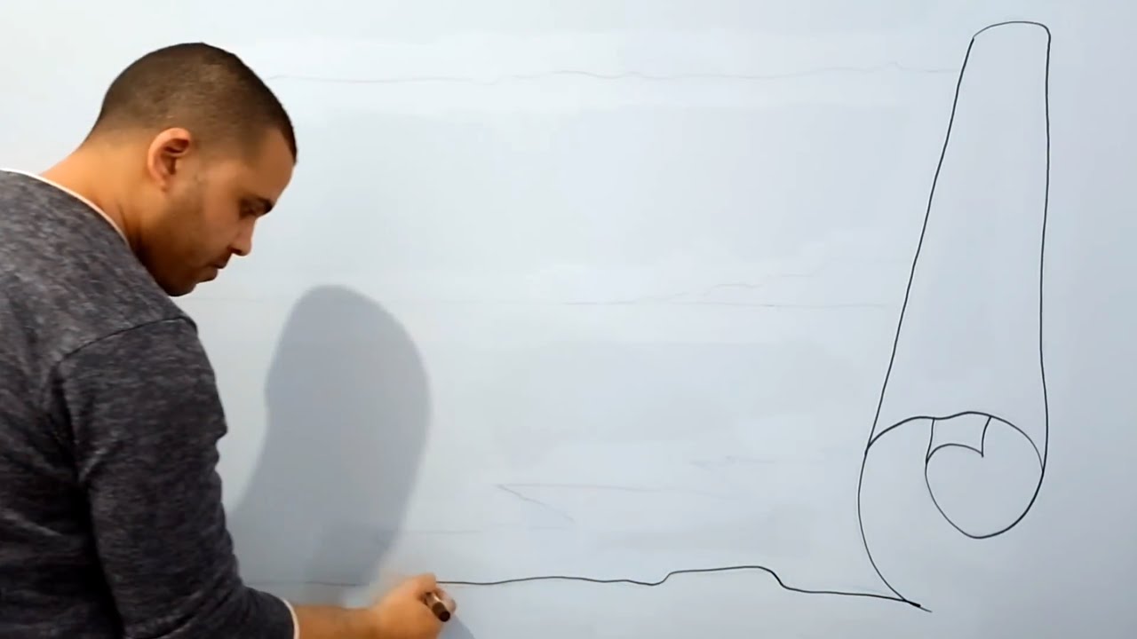 How to draw landscapes in this creative way - YouTube