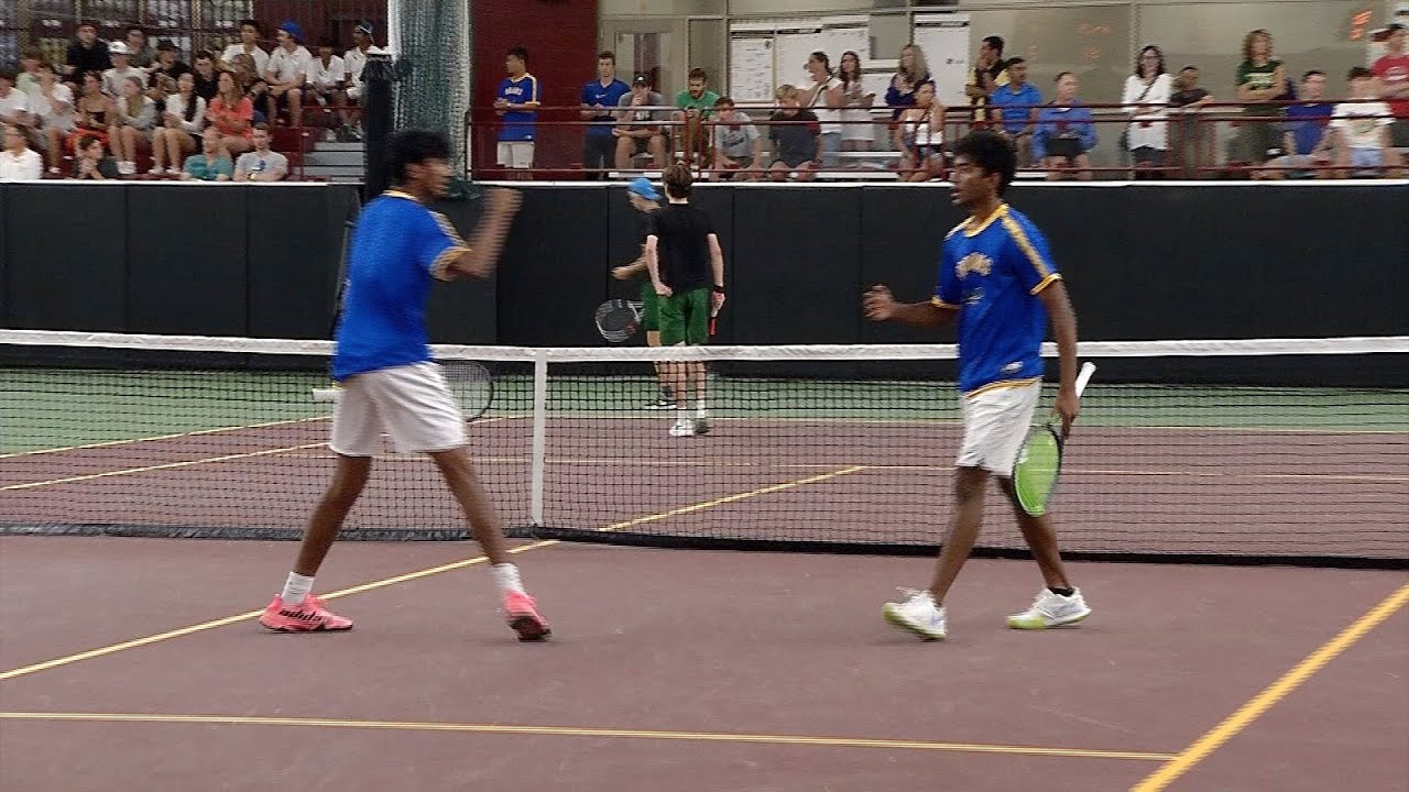 Wayzata Boys Tennis - Dhiren Akkina and Tanay Panguluri's Point - YouTube