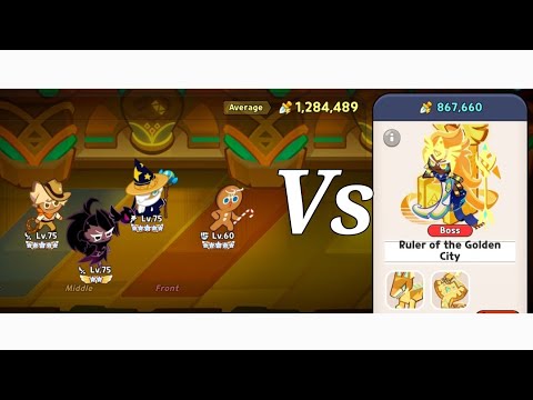Team Story Vs Golden Cheese Boss 17-30 | Cookie Run Kingdom - YouTube