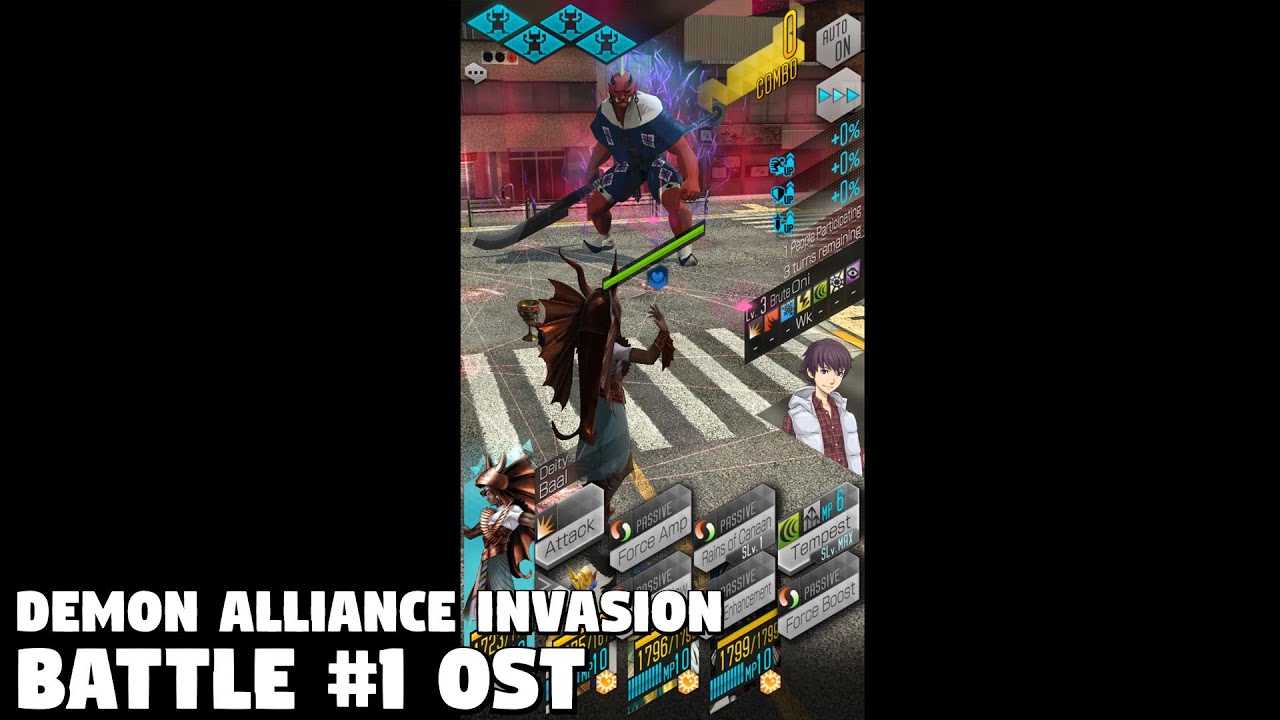 Shin Megami Tensei Liberation Dx2 OST - Demon Alliance Invasion Battle ...
