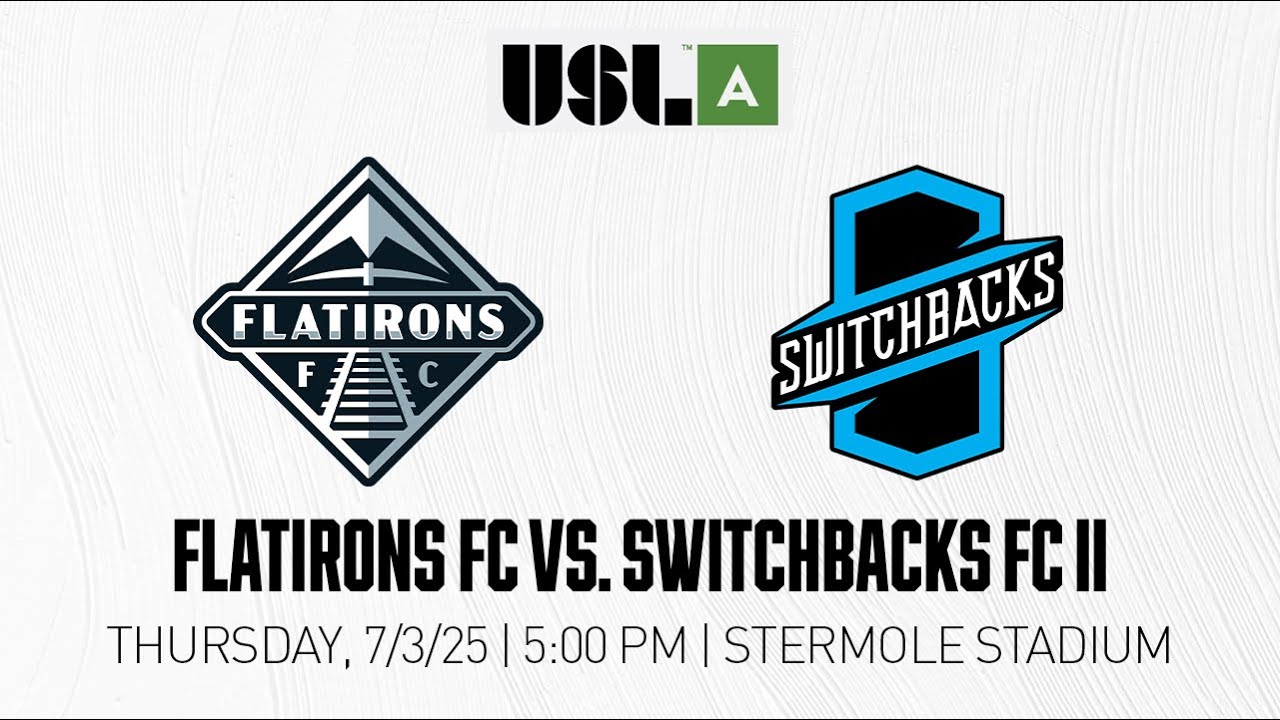 Flatirons Rush vs Switchbacks FC II (USL Academy, 7/3/2025) - YouTube