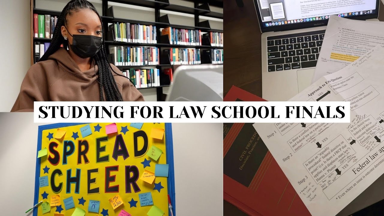 VLOG: STUDYING FOR + TAKING MY FIRST LAW SCHOOL FINAL! | CIVIL ...