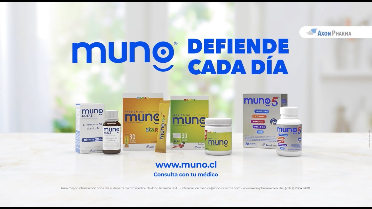 Muno Probióticos más Vitaminas, Defiende cada día. - YouTube