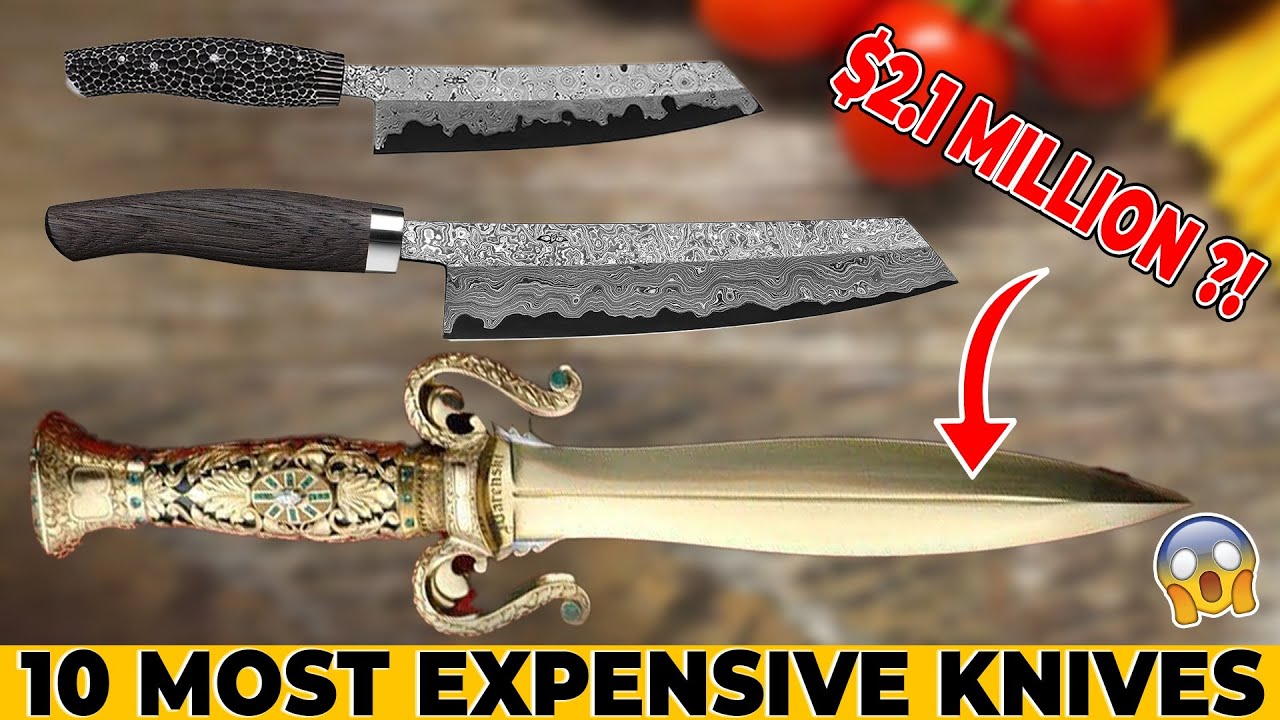 The Most Expensive Knives of All Time 😱 - YouTube