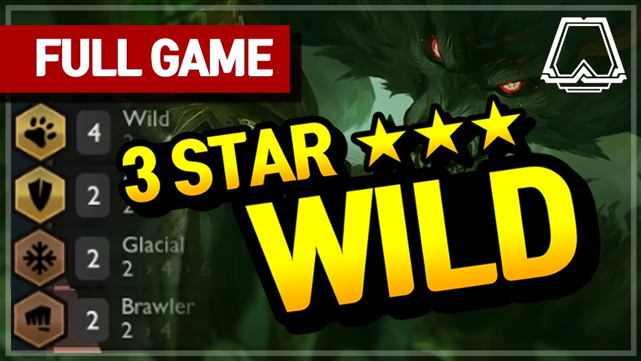 WILD COMP ★★★ 3 STAR WARWICK + AHRI - Teamfight Tactics Full Game | TFT ...