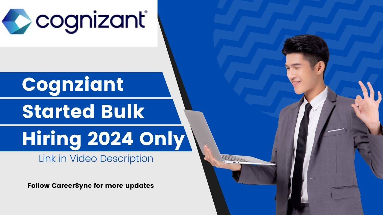 COGNIZANT MASS HIRING 2024 | Engineer Trainee for IT Support Role | # ...