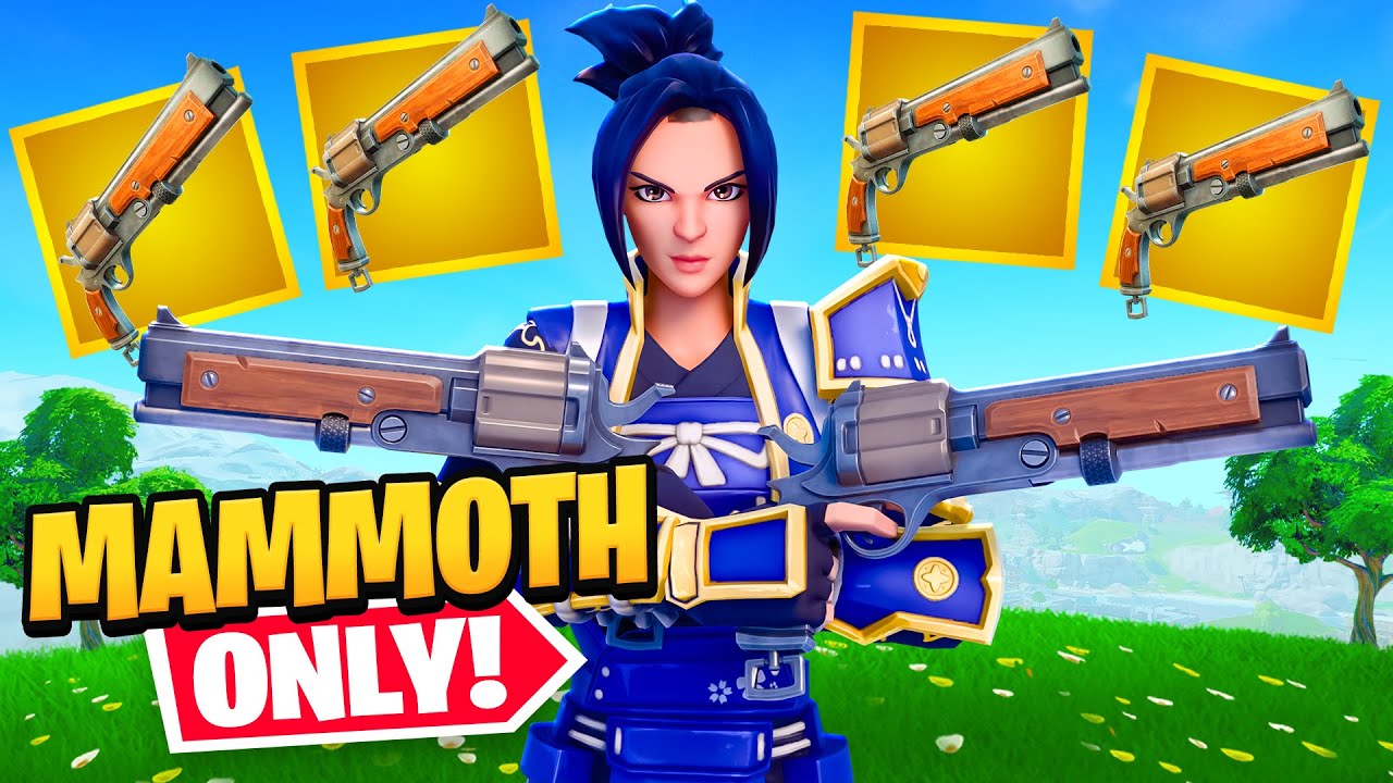 The *MYTHIC* Mammoth Pistol ONLY Challenge! - YouTube