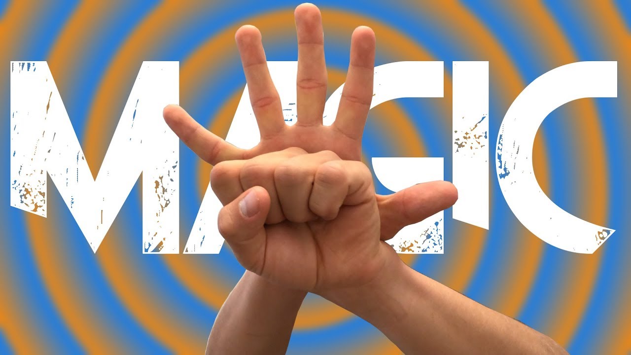 How to do a MACIG ILLUSION just with your Hands! (very simple) - YouTube