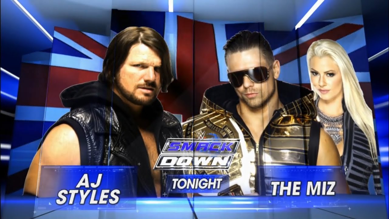 FULL MATCH: The Miz vs Aj Styles (2/2) | WWE SmackDown 04/21/16 - YouTube