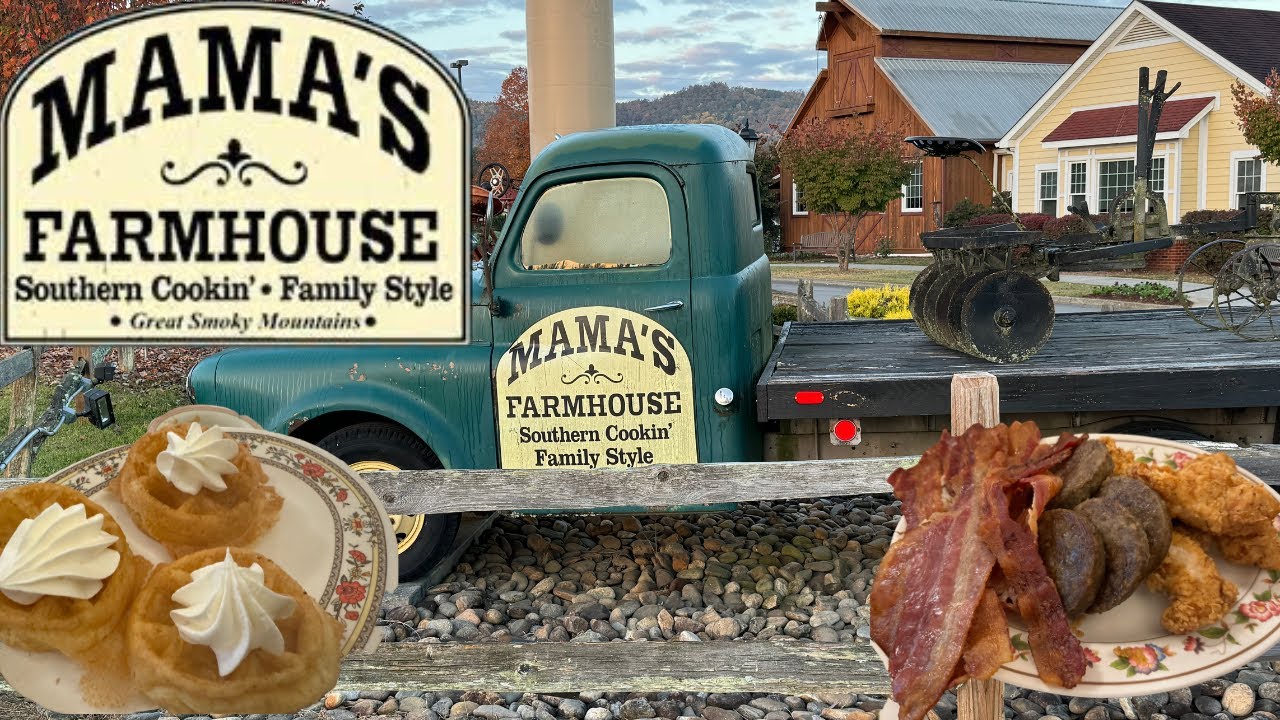 Mama's Farmhouse, Kitchen Pigeon, Forge, TN - YouTube