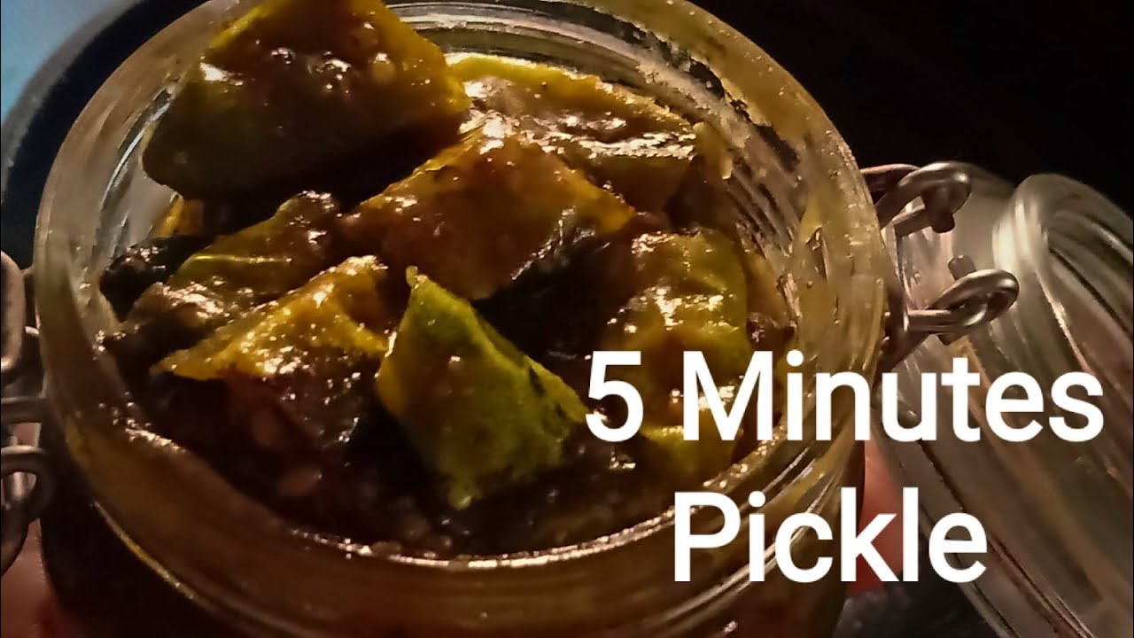 Vamu mirapakayalu || Green chilli pickle || pickle || 5 Minutes recipe ...