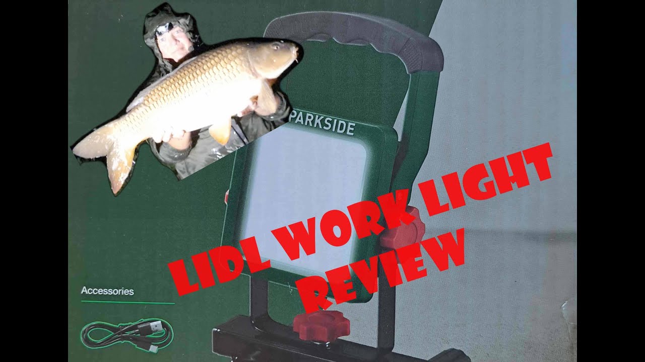 £9.99 Lidl Work Light Review - Great for Fishing Night Time Photography ...