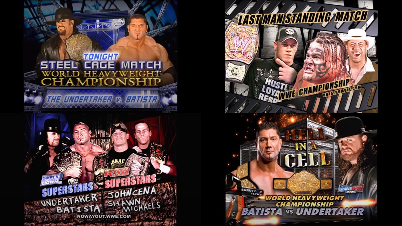 Top 15 WWE Matches of 2007 - YouTube