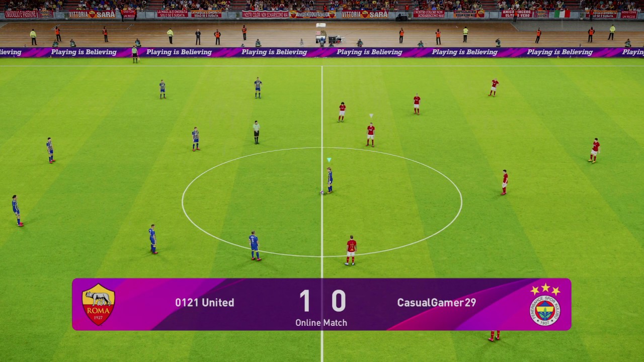 How to score from kick-off - PES 2020 - I try this every single game ...