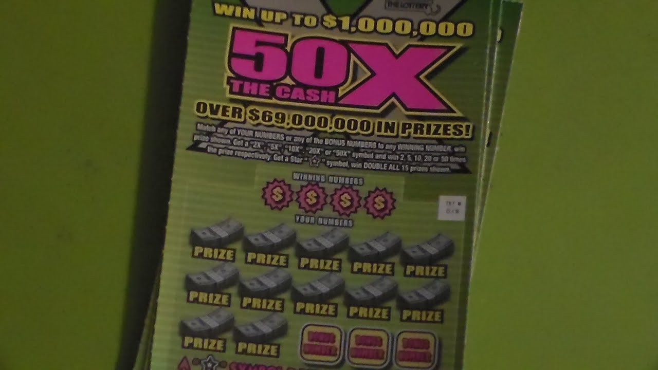 NEW TICKET - 50X THE CASH - YouTube