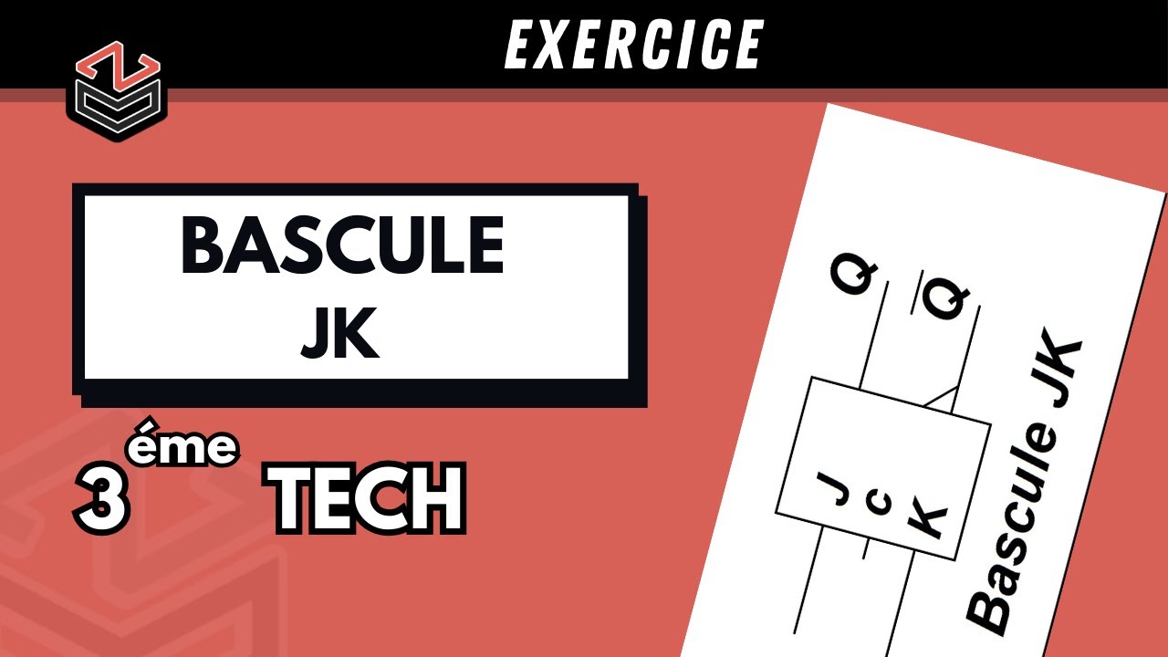 ÉLECTRIQUE ⚡ (Part 6 ) : Bascule JK ( Exercice ) - YouTube