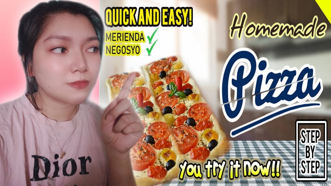 HOMEMADE PIZZA | FILIPINO STYLE | CRAVINGS SATISFIED - YouTube