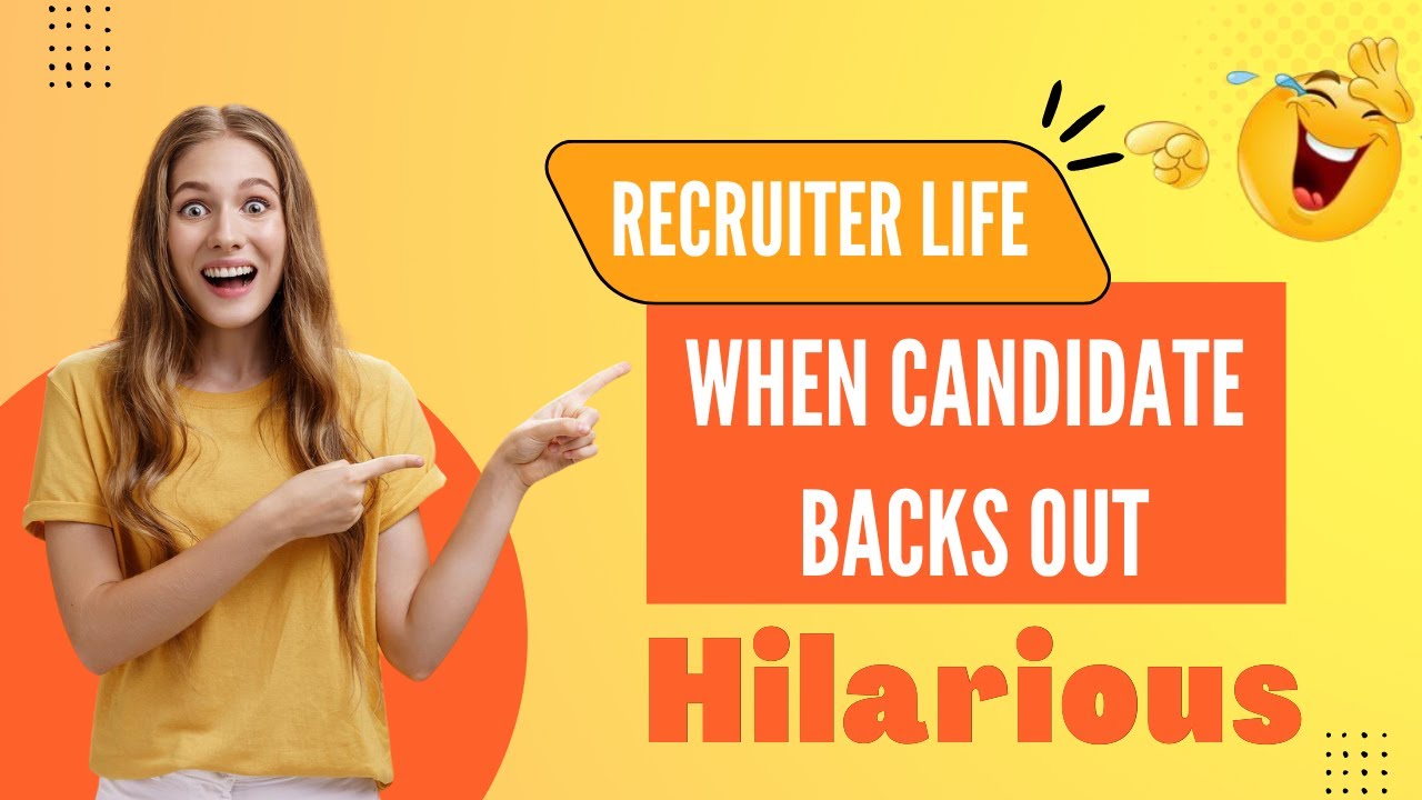 Recruiter life - that moment when your offered candidate backs out 😢 ...